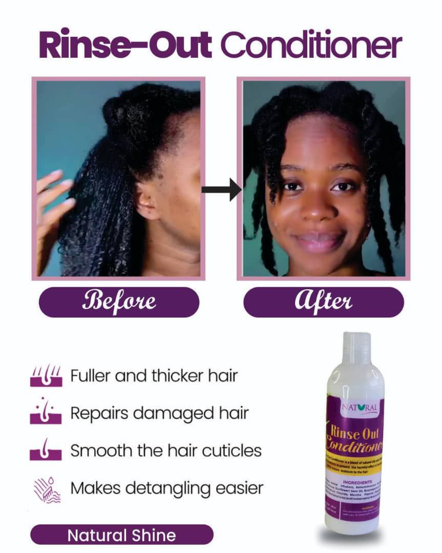 RINSE OUT CONDITIONER - Natural Shine